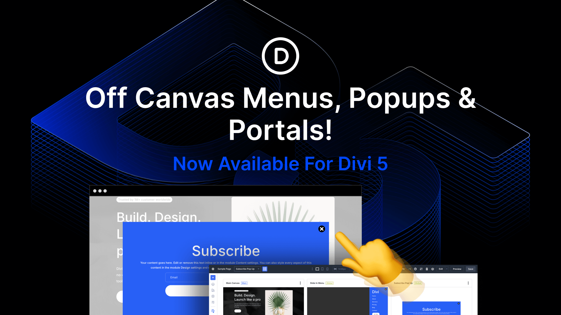 Introducing Divi Canvases (Off-Canvas Menus, Popups & Canvas Portals)